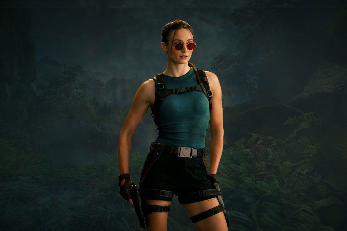 Amazon divulga a primeira imagem de Sophie Turner como Lara Croft ...
